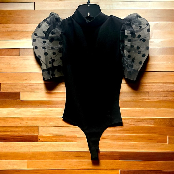 TCEC | Tops | Tcec Black Bodysuit Size Small Nwot | Poshmark